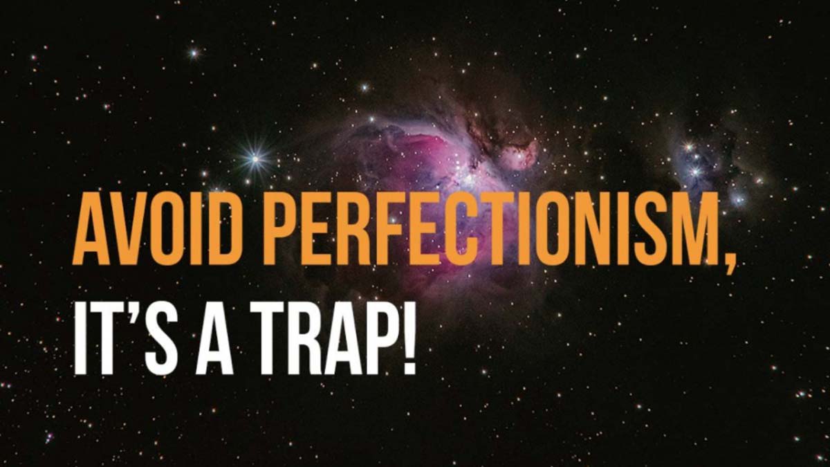 Avoid Perfectionism, It's A Trap! | Thelum